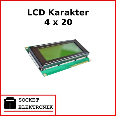 Jual LCD Character 4 x 20 LCD Karakter 4 Baris 20 Kolom | Shopee Indonesia