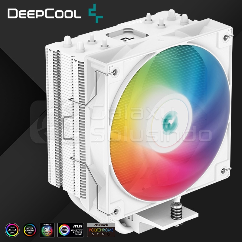 Jual DeepCool AG400 ARGB CPU Cooler - White | Shopee Indonesia