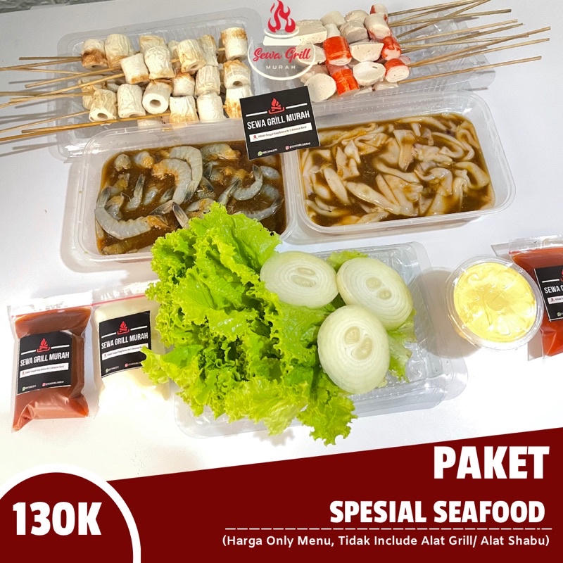 Jual PAKET SPESIAL SEAFOOD || PAKET BBQ) | Shopee Indonesia