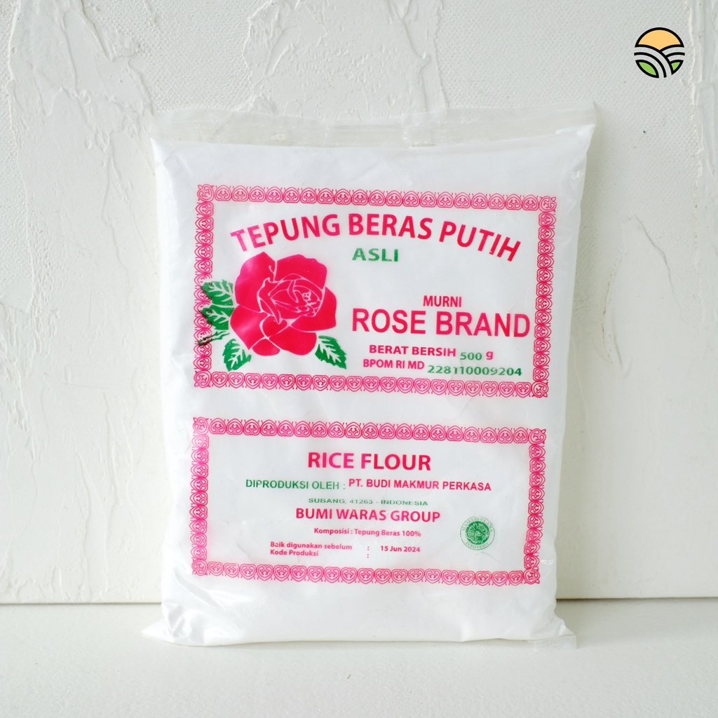 Jual Tepung Beras Putih Rose Brand 500gr | Shopee Indonesia