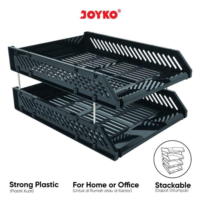 Jual JOYKO Document Tray DT-800-2T Wadah Dokumen Rak 2 Tingkat Paper ...