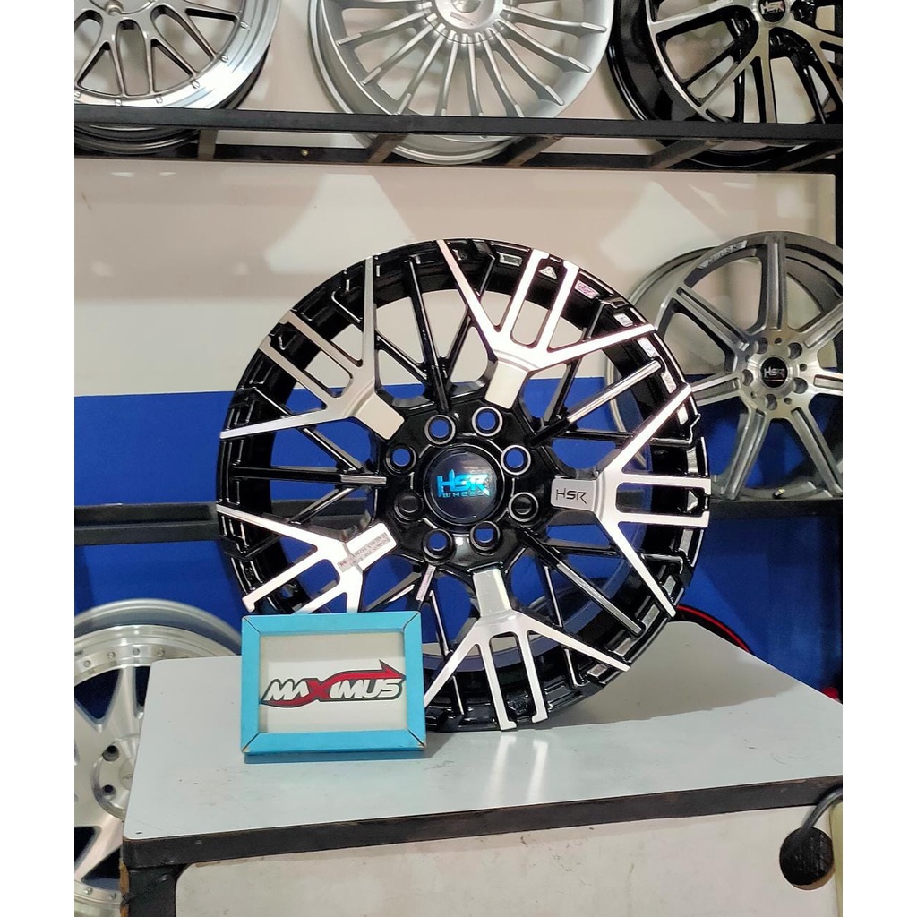 Jual Velg Mobil Racing Ring 16 BENAWA HSR R16 lebar 7 rata Pcd 4x100 ...