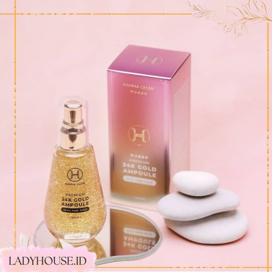 Jual Hanna Glow Premium 24K Gold Ampoule 100 ml | Shopee Indonesia
