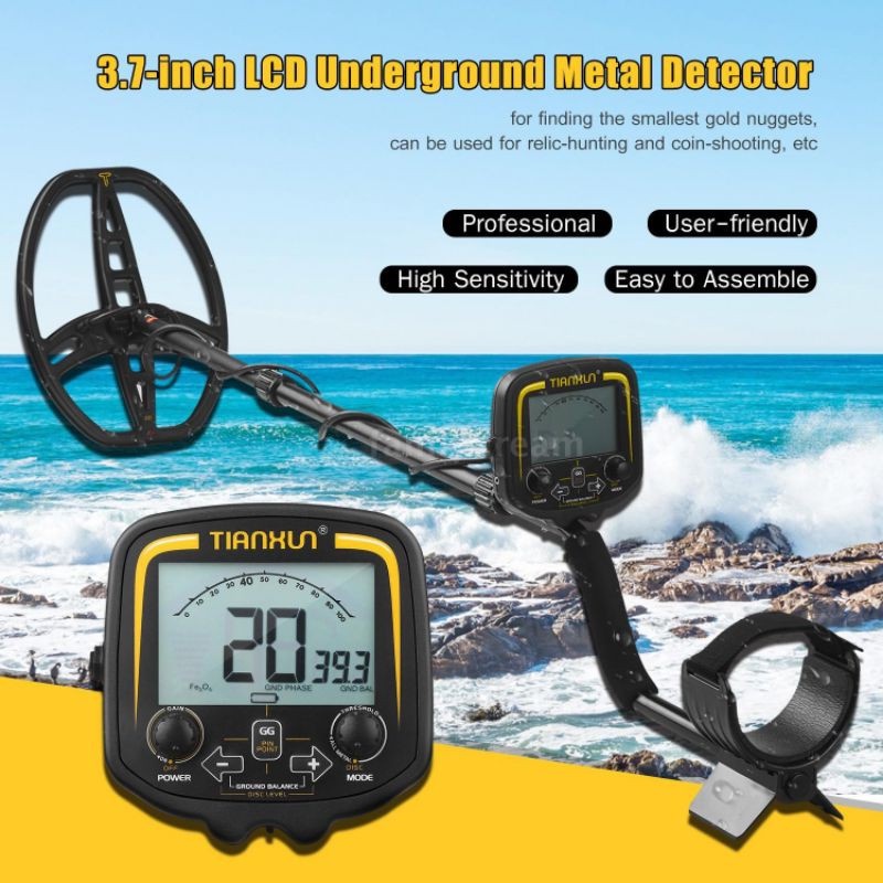 Jual metal detector pendeteksi logam dan emas ori detektor logam TX-850 ...