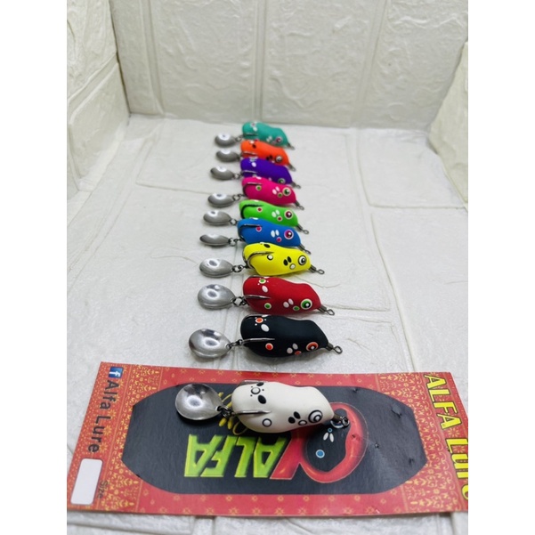 Jual UMPAN CASTING SOFT FROG ALFA LURE (3CM)(3,5CM)(4CM) || UMPAN ...