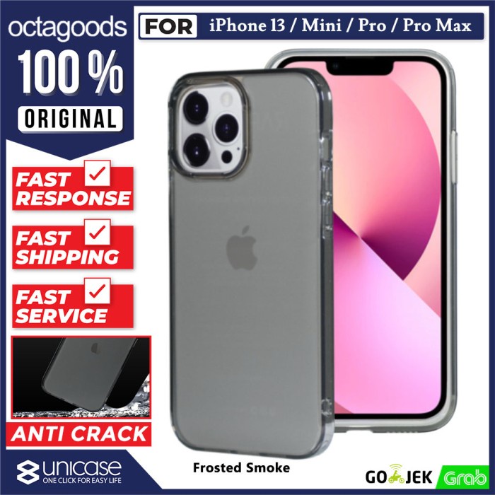 Jual [LS] - Case iPhone 13 Pro Max Mini OctaGoods Dual Clear Anti Crack ...