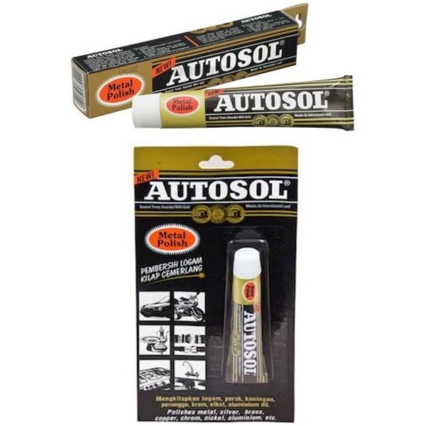 Jual autosol metal Polish 15gr autosol 50gr autosol pembersih logam ...