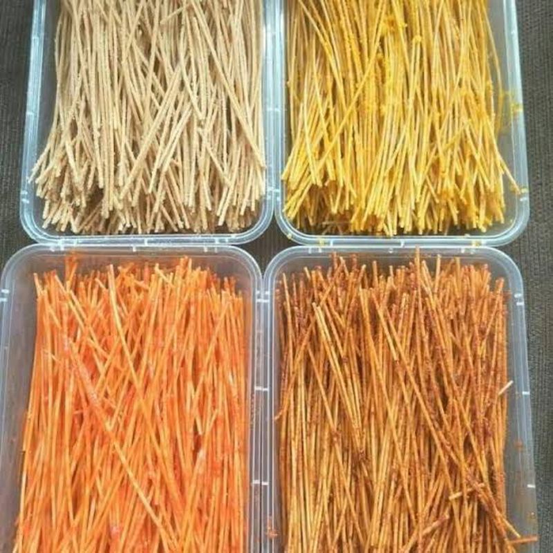 Jual makanan jadul mie lidi box 500ml | Shopee Indonesia