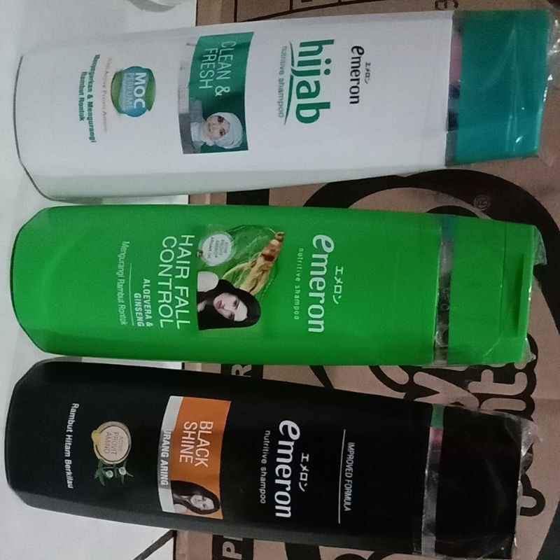 Jual shampo emeron 170ml/sampo botol/sampo emeron hijab | Shopee Indonesia