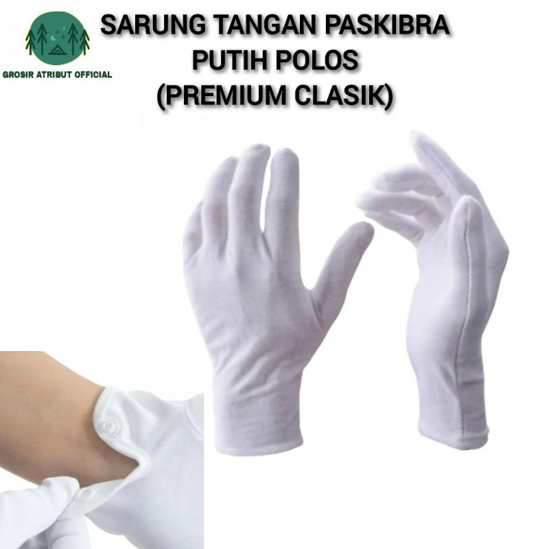 Jual SARUNG TANGAN PUTIH POLOS PREMIUM SARUNG TANGAN UPACARA SARUNG ...