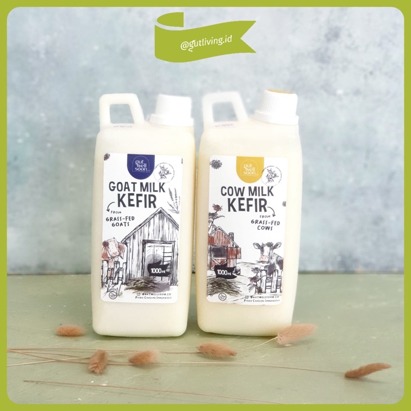 Jual Kefir Grassfed Cow & Goat Milk Susu Kefir Sapi dan Kambing ...