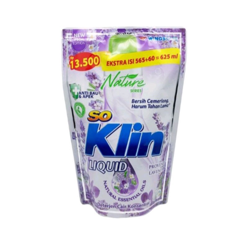 Jual So klin Liquid Nature series 525ml | Shopee Indonesia