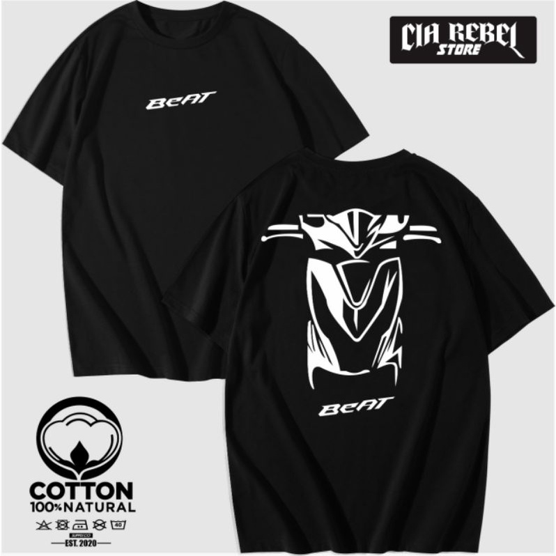 Jual KAOS BAJU MOTOR ALL NEW HONDA BEAT KAOS OTOMOTIF - CIA REBEL ...