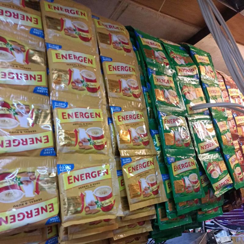 Jual ENERGEN SASET ( 1 RENCENG ) ISI 10 PCS | Shopee Indonesia