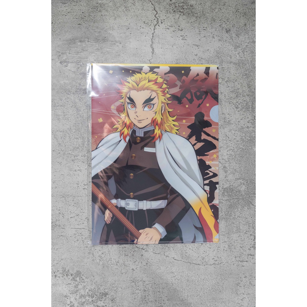 Jual Kimetsu no Yaiba A4 Clear File Rengoku Kyojuro Official ...