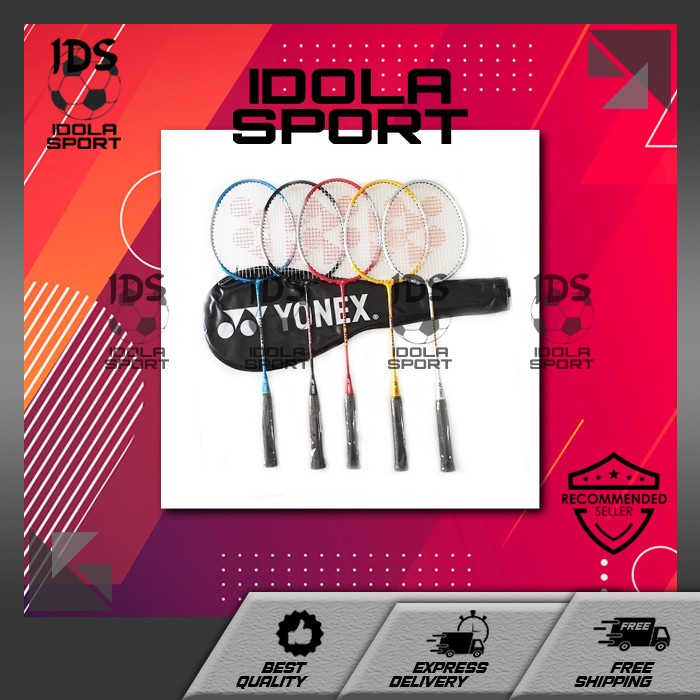 Jual ORIGINAL - RAKET BADMINTON YONEX GR 303 HOLOGRAM SUNRISE (TAS+GRIP) | Shopee Indonesia