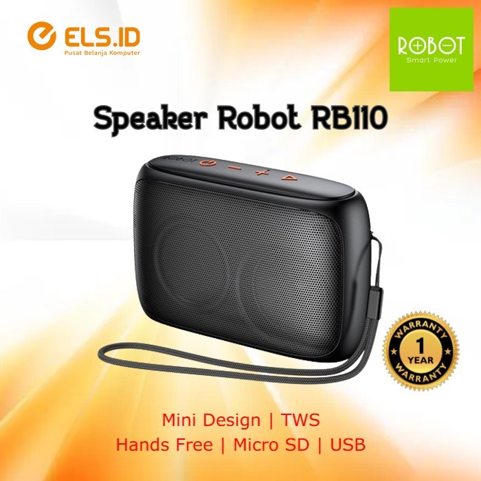 Jual Robot RB110 Speaker Bluetooth Mini Design | Shopee Indonesia