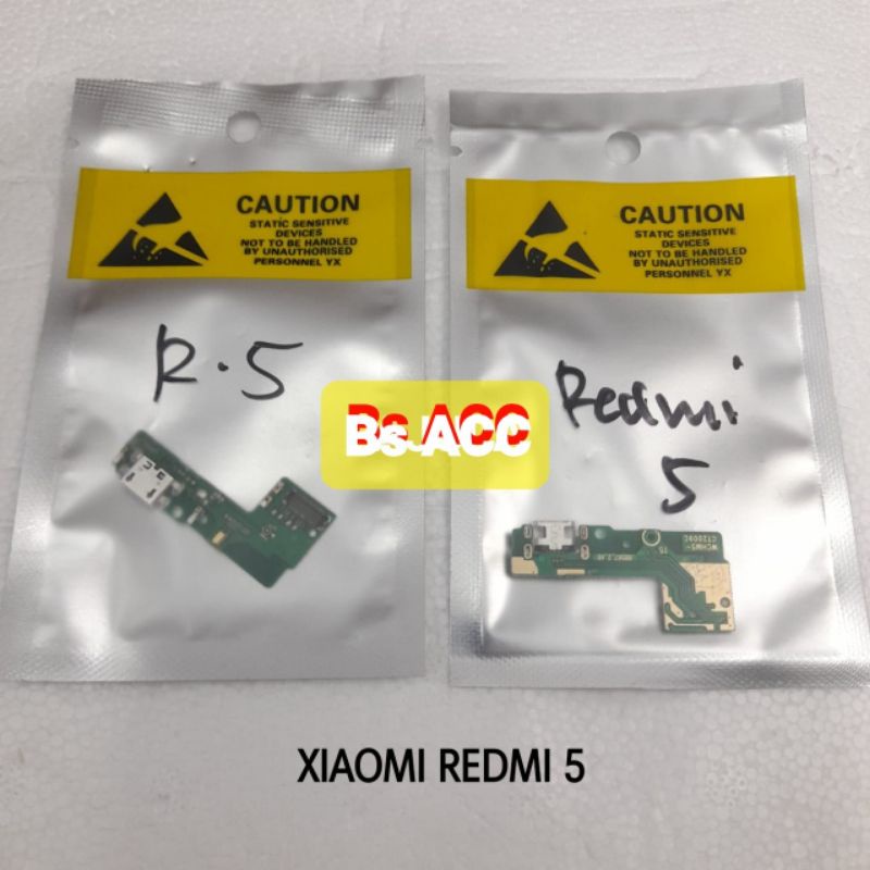 Jual pcb papan konektor cas connector charger xiaomi redmi 5 ORIGINAL ...
