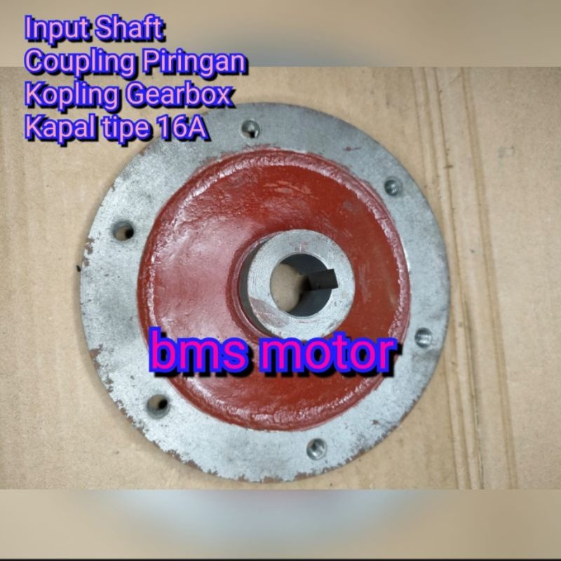 Jual Input Shaft Coupling Piringan Kopling Gearbox Kapal tipe 16A ...