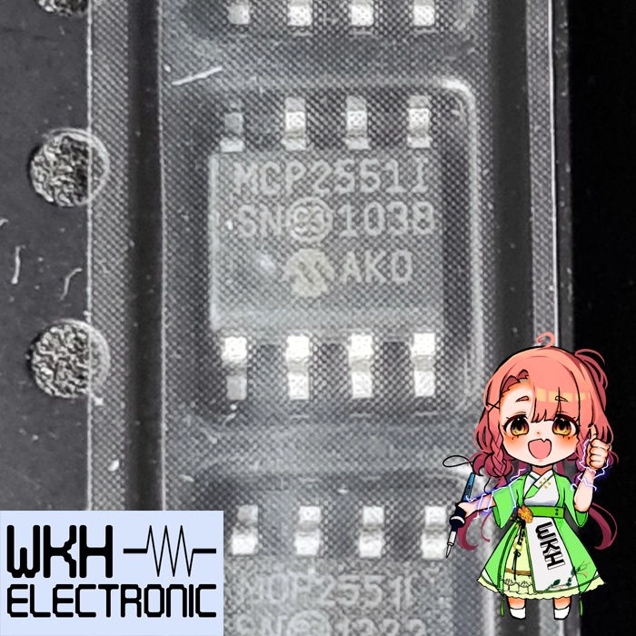 Jual MCP2551 SMD MCP2551-I/SN High Speed CAN BUS IC Controller | Shopee ...