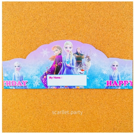 Jual BANNER HAPPY BIRTHDAY FROZEN DEKORASI ULANGTAHUN HIASAN ULTAH ELSA ...