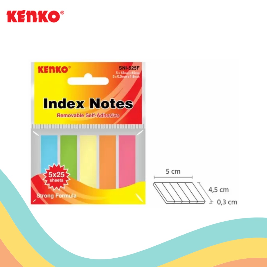 Jual STICK NOTE KENKO SNI-525F (1 PCS) | Shopee Indonesia