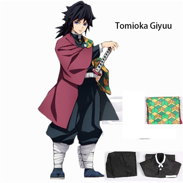 Jual Haori kimono Custom Cosplay Kimetsu No Yaiba Demon Slayer Tanjiro ...