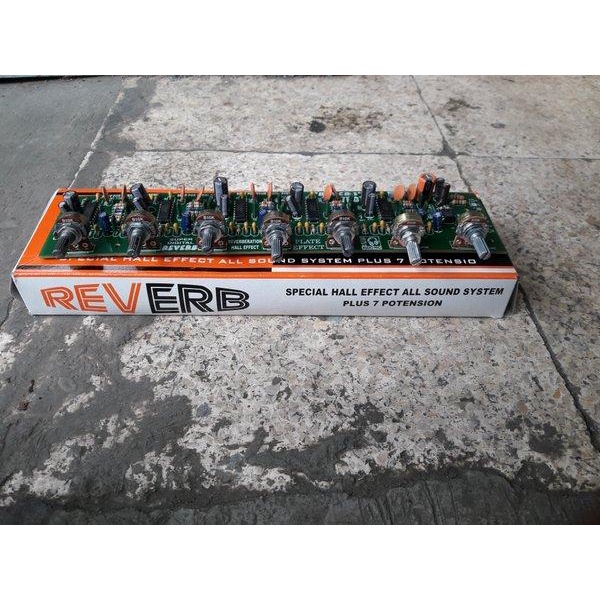Jual Kit Audio Kit Echo Reverb 7 Potensio Efek Vokal Rakitan Nyess Joss ...
