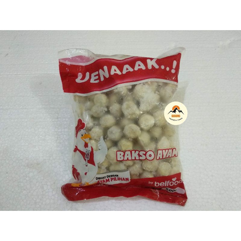 Jual Belfoods Uenaaak Bakso Ayam Mini 500gr | Shopee Indonesia