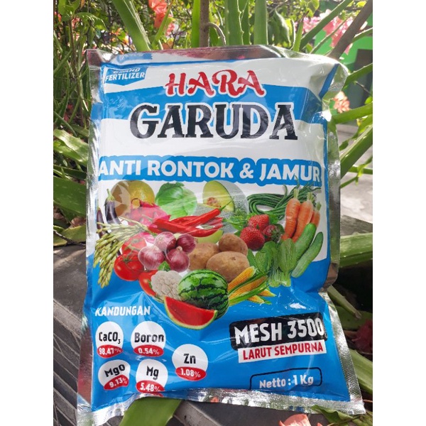 Jual Pupuk Kalsium Hara Garuda 1kg Mesh 3500 Lebih Lembut dan Cepat ...