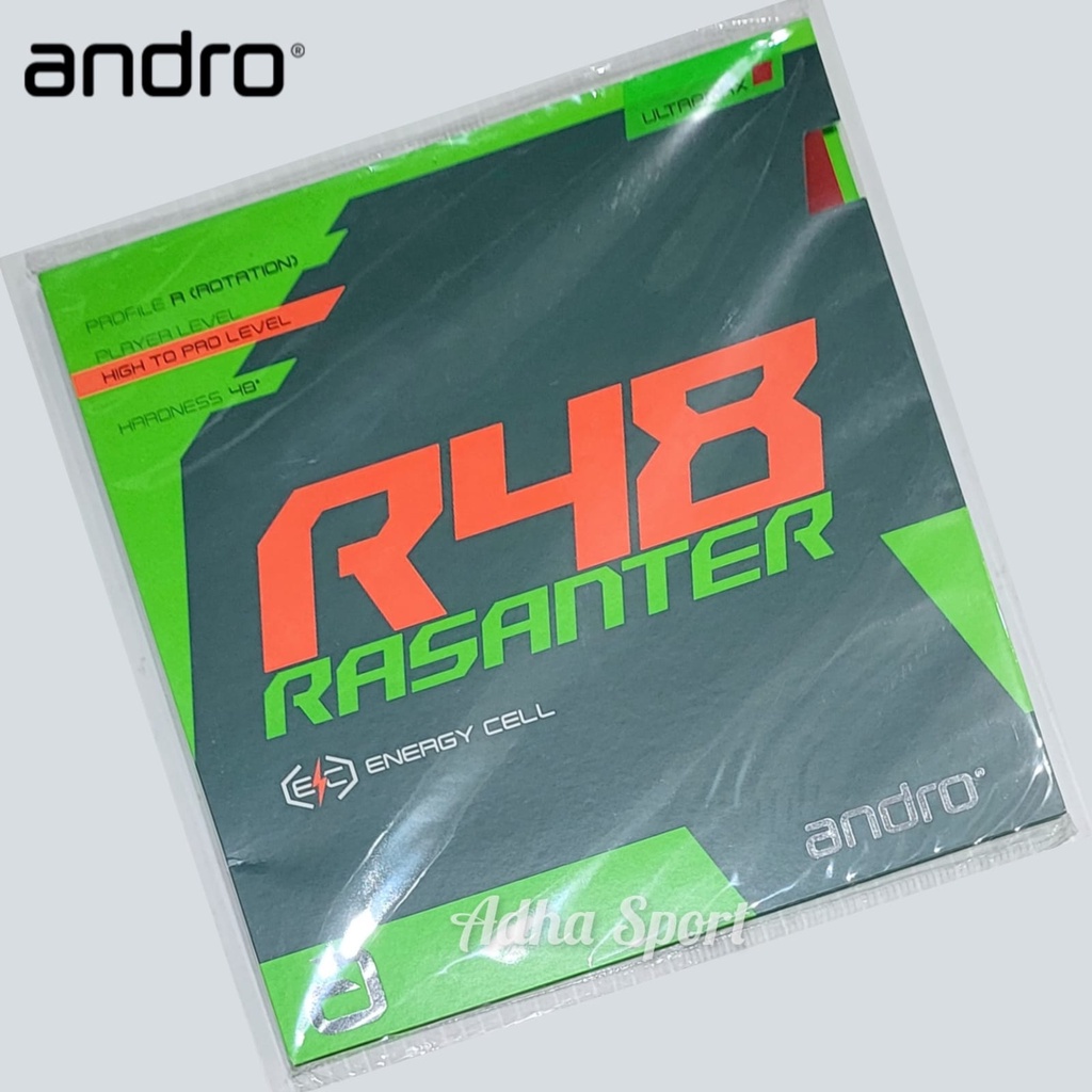 Jual Andro R48 Rasanter Ultramax Karet Bet Bat Blade Pingpong Tenis ...