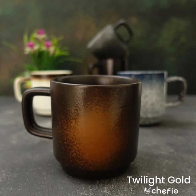 Jual Cangkir Kopi Keramik Rustic Chefio Mug Gelas Teh Ocha Jepang ...