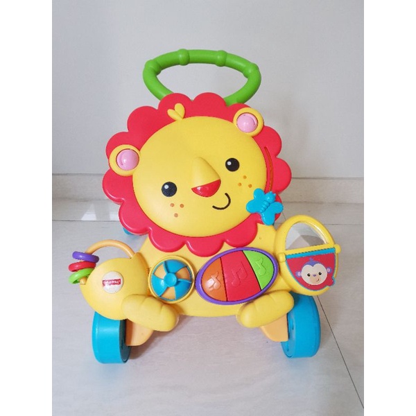 Jual Fisher Price Musical Lion Walker Original Baby prewalker Belajar ...