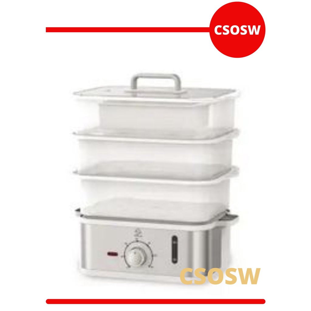 Jual Kels Lenox Pengukus Makanan Listrik 3 Layer Electric Steamer ...