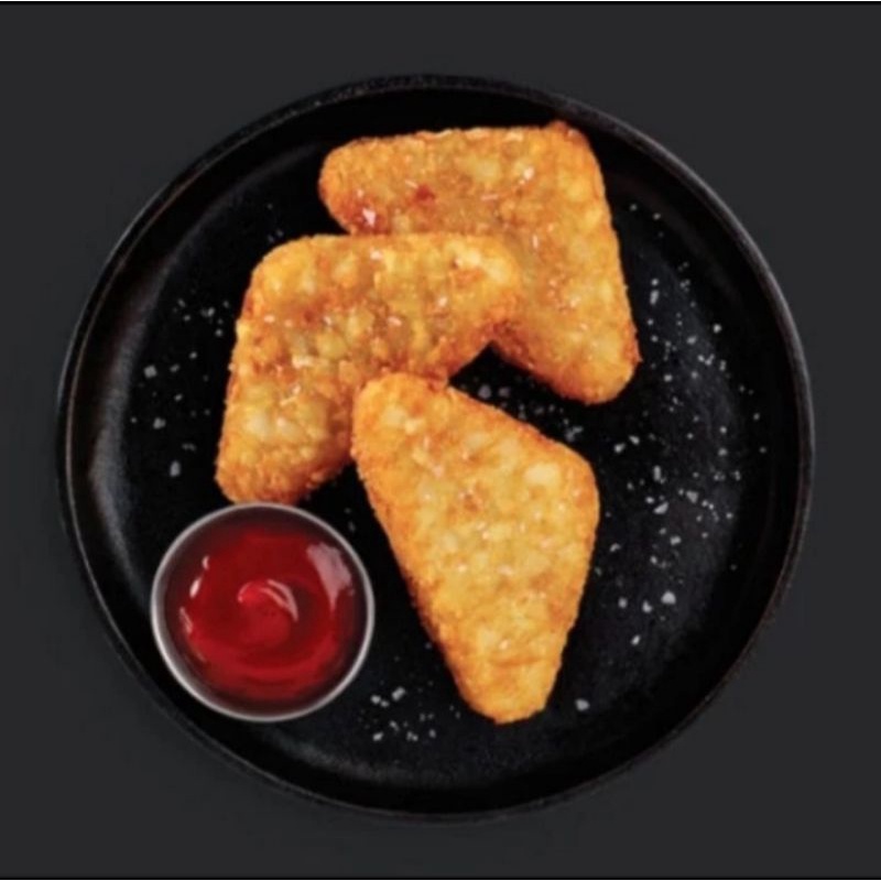 Jual Kentang Hash Brown McCain Triangle Patties Hashbrown 2,27 kg ...