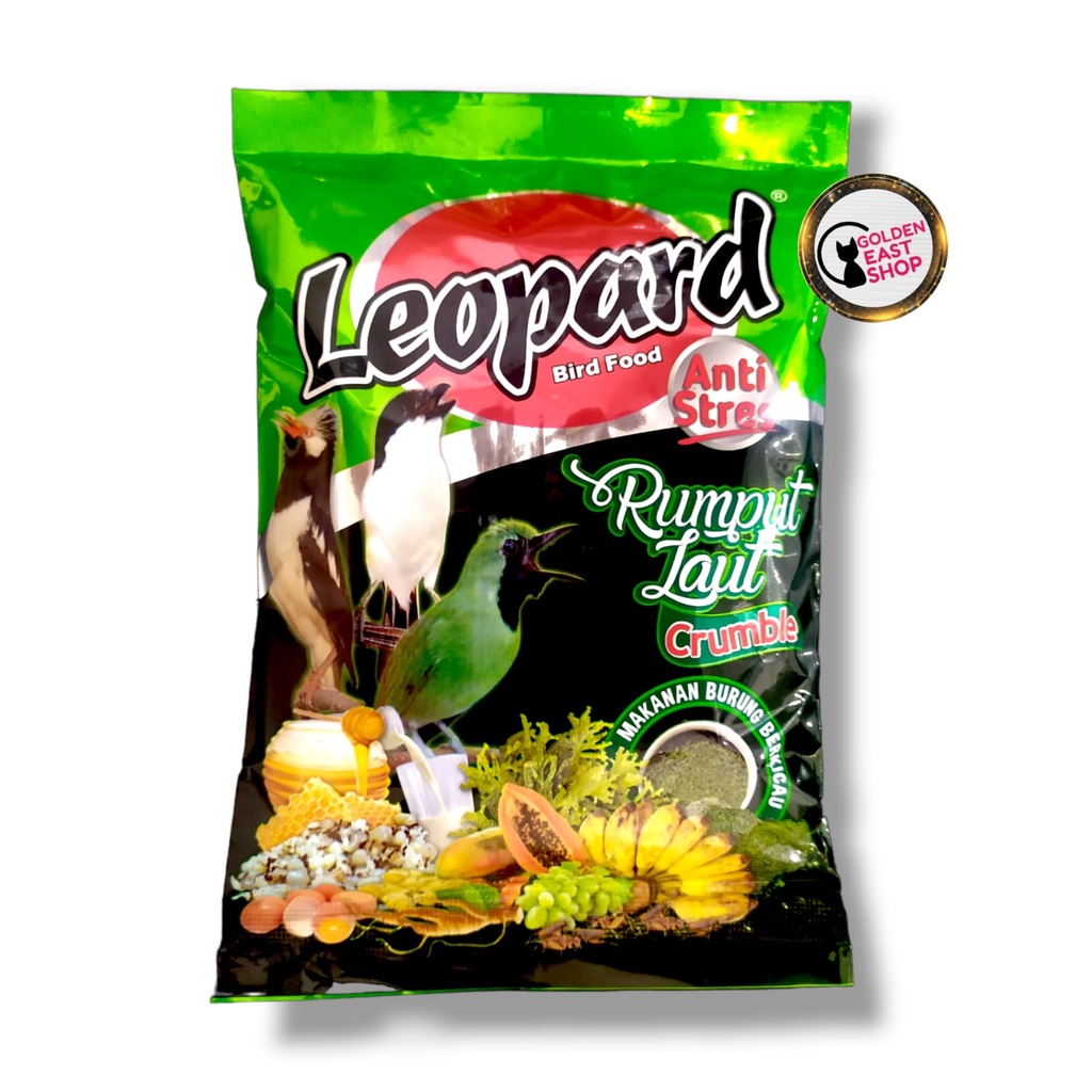 Jual VOER LEOPARD RUMPUT LAUT CRUMBLE VOER KASAR PAKAN BURUNG PRENJAK ...