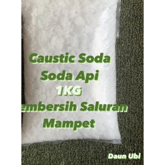 Jual Soda Api / Coastic Soda Flakes / NaOH - 1 KG | Shopee Indonesia
