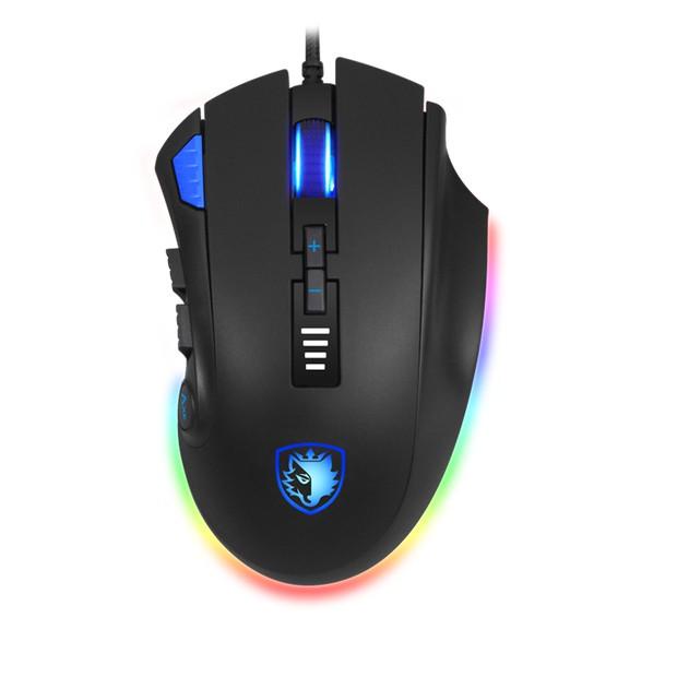 Jual Harga Promo HJIEY Sades AXE RGB Gaming Mouse AW4F 71 Terlaris ...