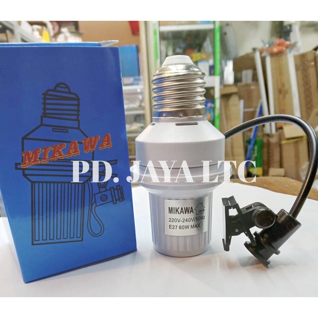Jual Mikawa Lampholder Sensor - Fitting Sensor E27 | Shopee Indonesia