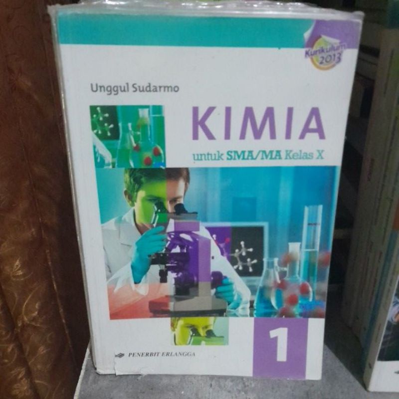 Jual BUKU KIMIA UNTUK SMA/MA KELAS X/10/1/13/ERLANGGA | Shopee Indonesia
