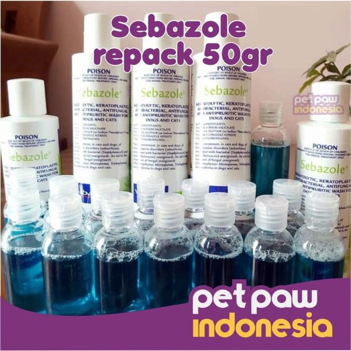 Jual Shampoo Shampoo Sebazole Anti Jamur Dan Bakteri Anjing Kucing ...