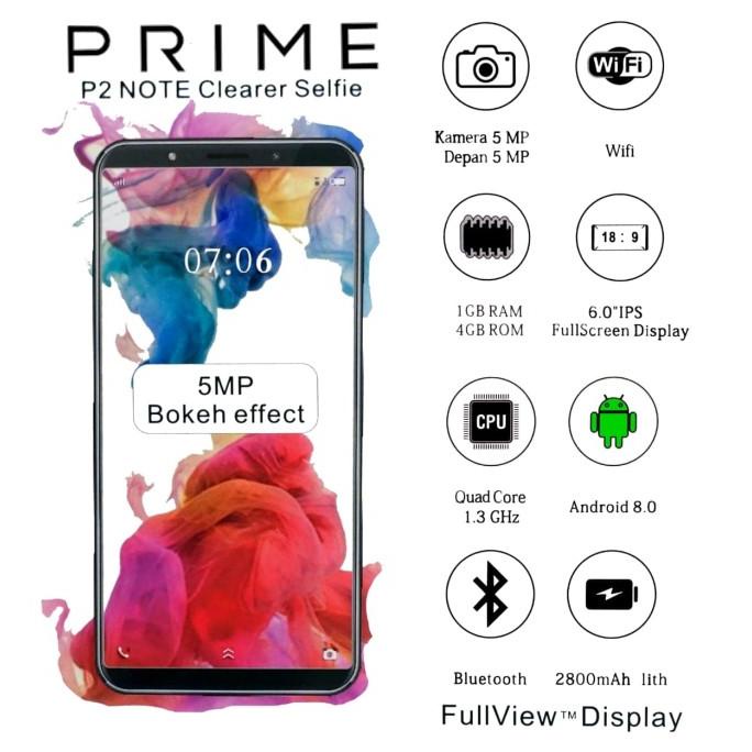 Jual Hp Prime P2 Note - 3G - 6 Inch Fullview | Shopee Indonesia