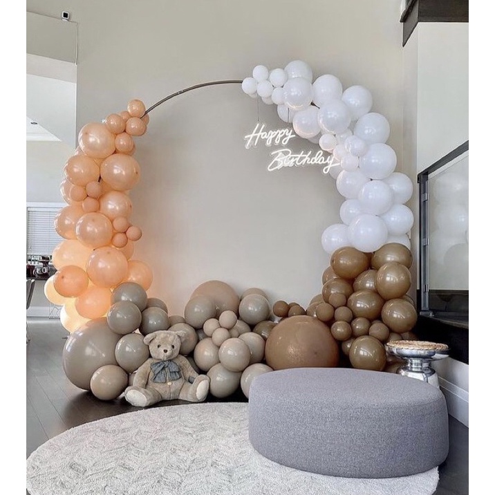 Jual Backdrop Dekorasi Ulang Tahun / Sangjit / Wedding Tiang Besi ...