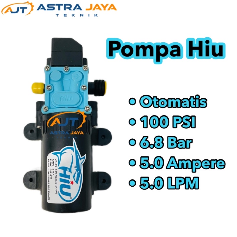 Jual Hiu Dinamo Pompa DC Steam 100 psi 12Volt Auto Cut Off Otomatis ...