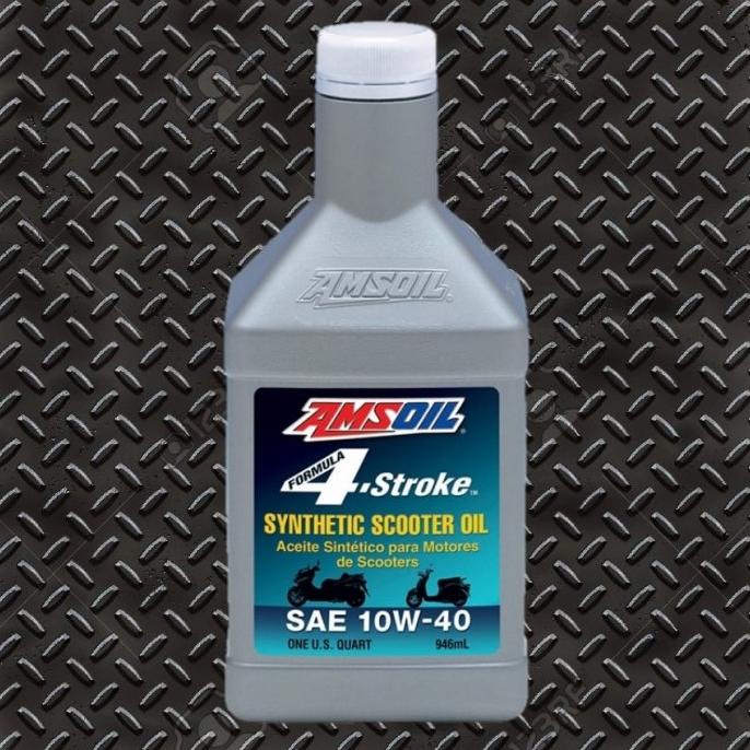 Jual Amsoil Formula 4-Stroke 10W-40 Synthetic Scooter Oil | Shopee ...