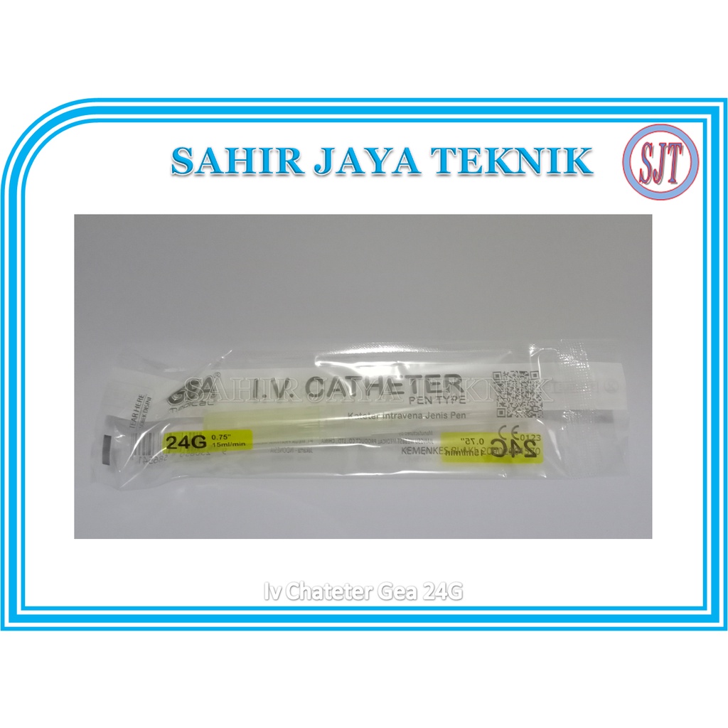 Jual Harga Per Pcs IV Catheter Gea / Abochat / Chateter Gea 18G,20G,22G ...