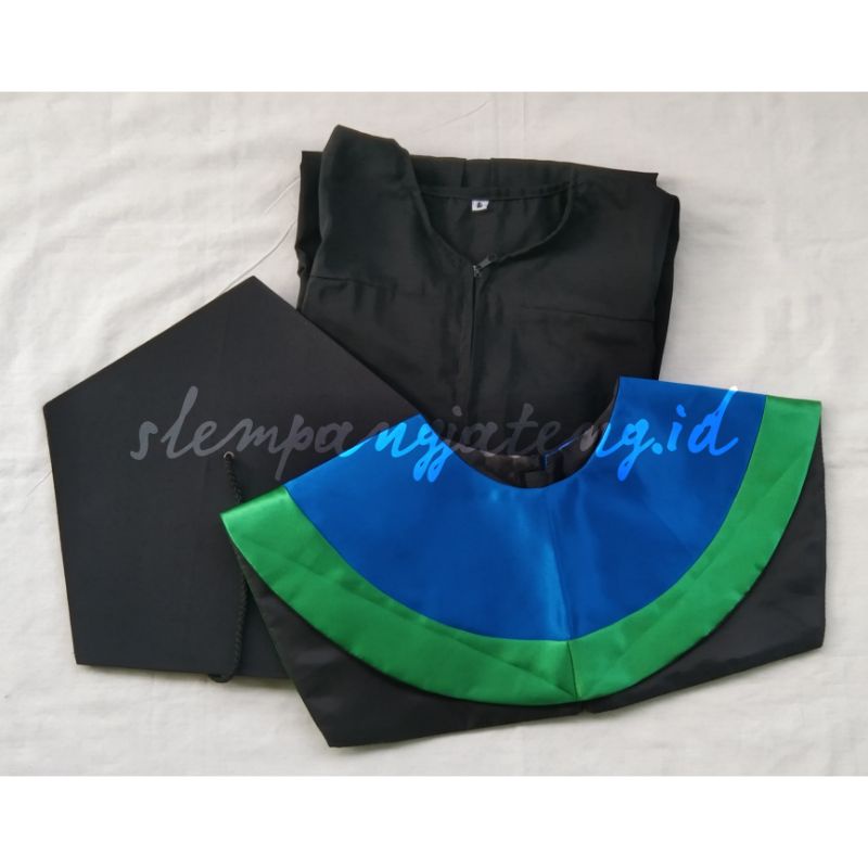 Jual TOGA WISUDA UNDIP S1 (JUBAH + TOPI + TALI TOPI+ SLEBER) | Shopee ...
