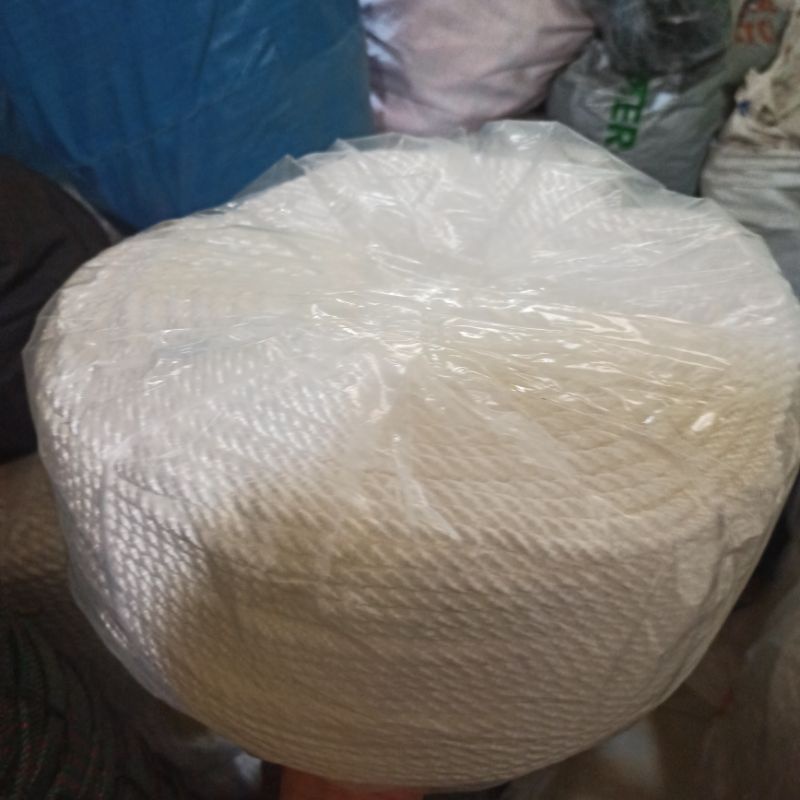 Jual Tali tambang Nilon 6mm, Tali putih, tali jaring Nilon 6mm per ...