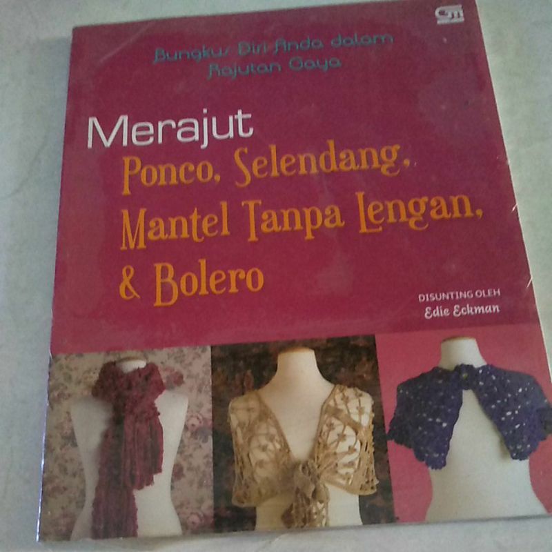 Jual buku merajut,Ponco, selendang | Shopee Indonesia