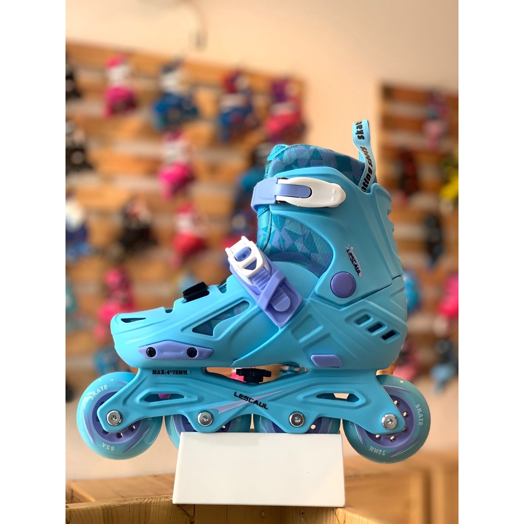Jual Sepatu Roda Anak Inline Skate Anak Lescaul Blue Bukan Cougar atau ...